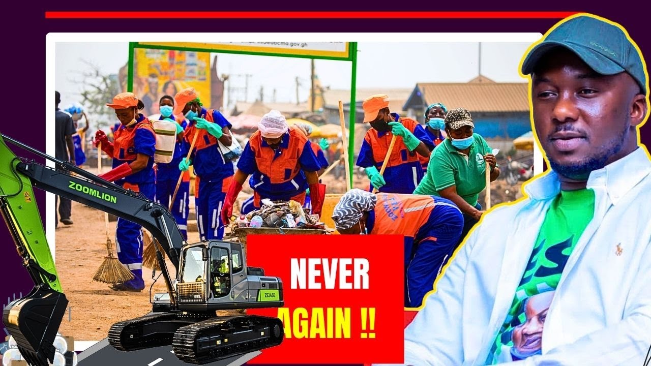 Zoomlion Workers Are Paid GH₵250 Only | YEA CEO Malik Basintale Says ...