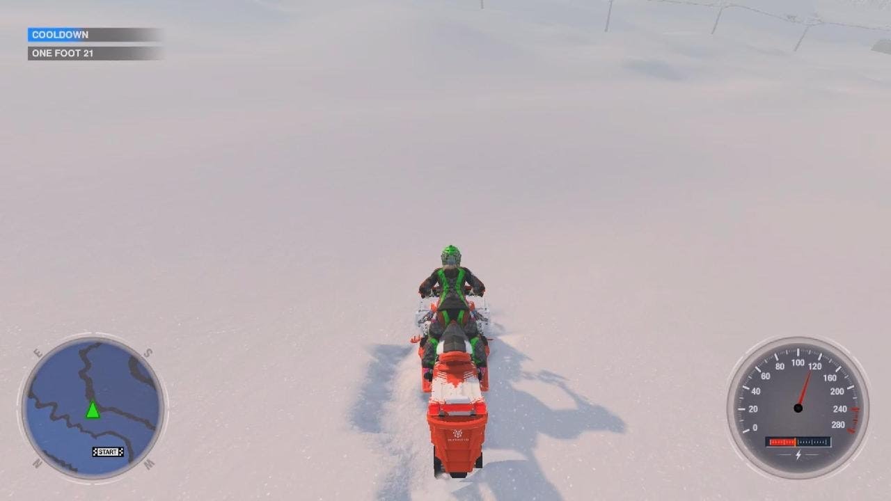 Snow Moto Racing Freedom open world in the alps PS5 gameplay - YouTube