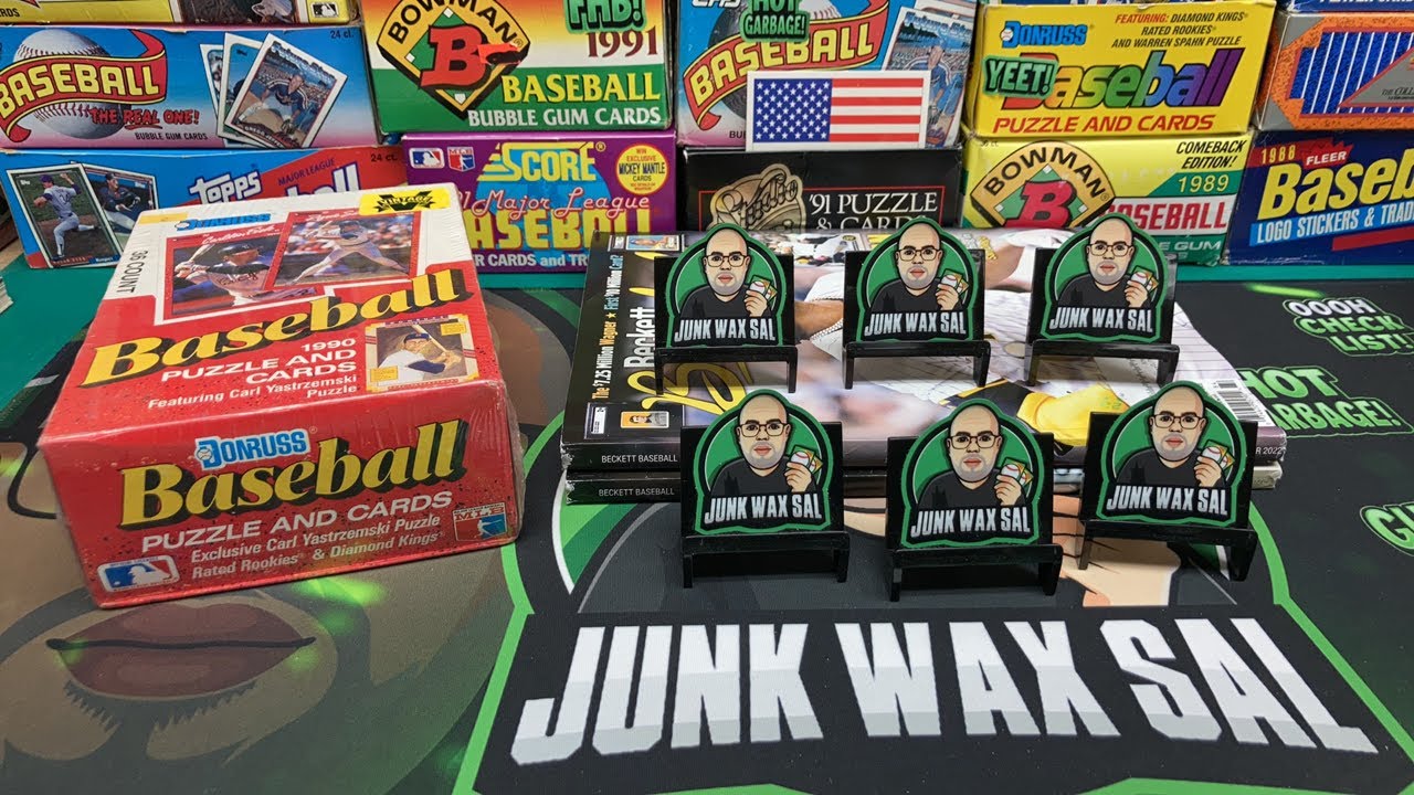 Thursday Night Junk Wax - 1990 Donruss Baseball Box - YouTube
