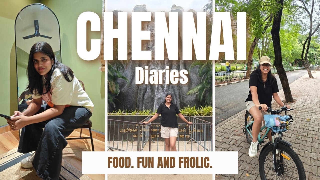 Come With Me: A Day in Chennai || IFMR to Chennai #vlog #vlogs #chennai - YouTube