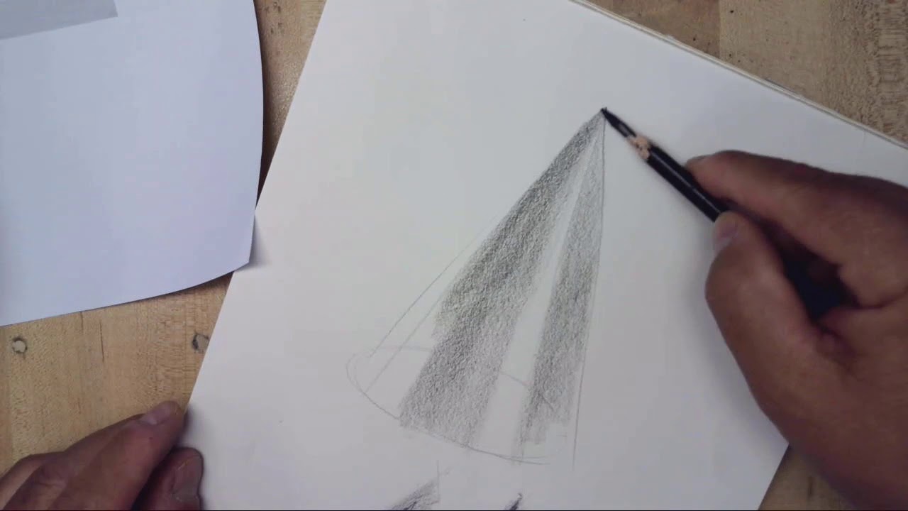 Value with pencil techniques - YouTube