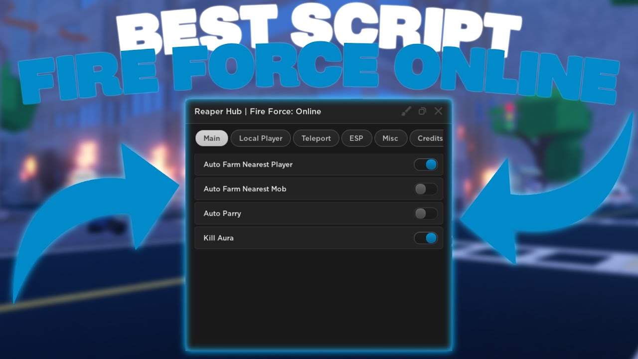 The *BEST* Fire Force Online Script 🔥 | Autofarm, Kill Aura, Auto Parry ...