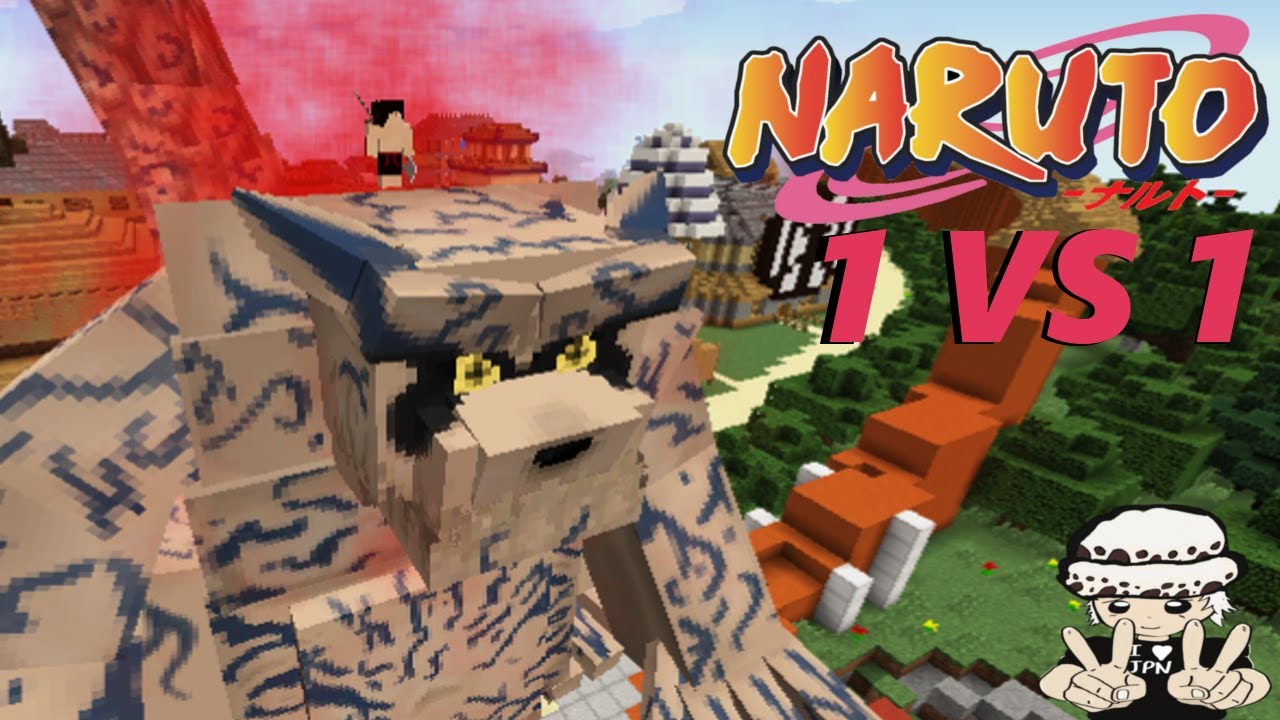 TAILED BEASTS,RINNESHARINGAN & MORE IN THE 1VS1S !!! MINECRAFT ANIME ...