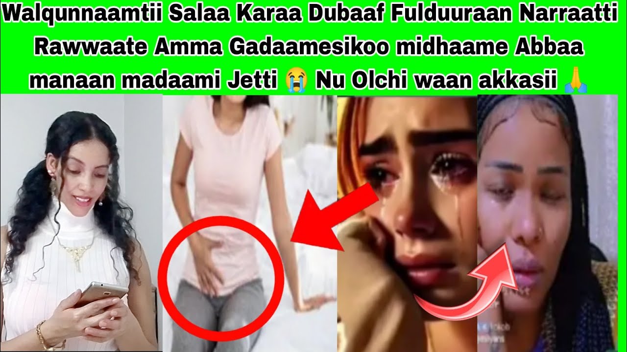 Jarsii Madaami Wal qunnaamtii Salaa Narratti Duubaf Fulduran Rawwaate ...