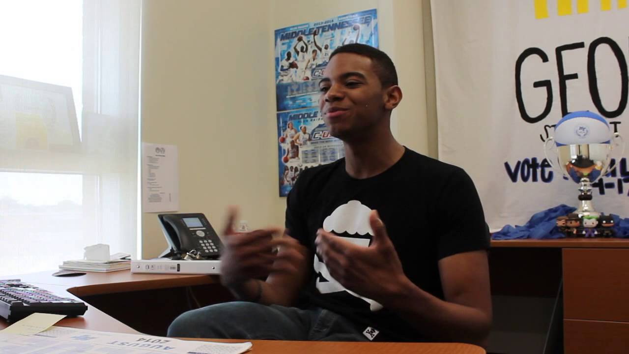 Meet SGA President Andrew George | MTSU Sidelines - YouTube