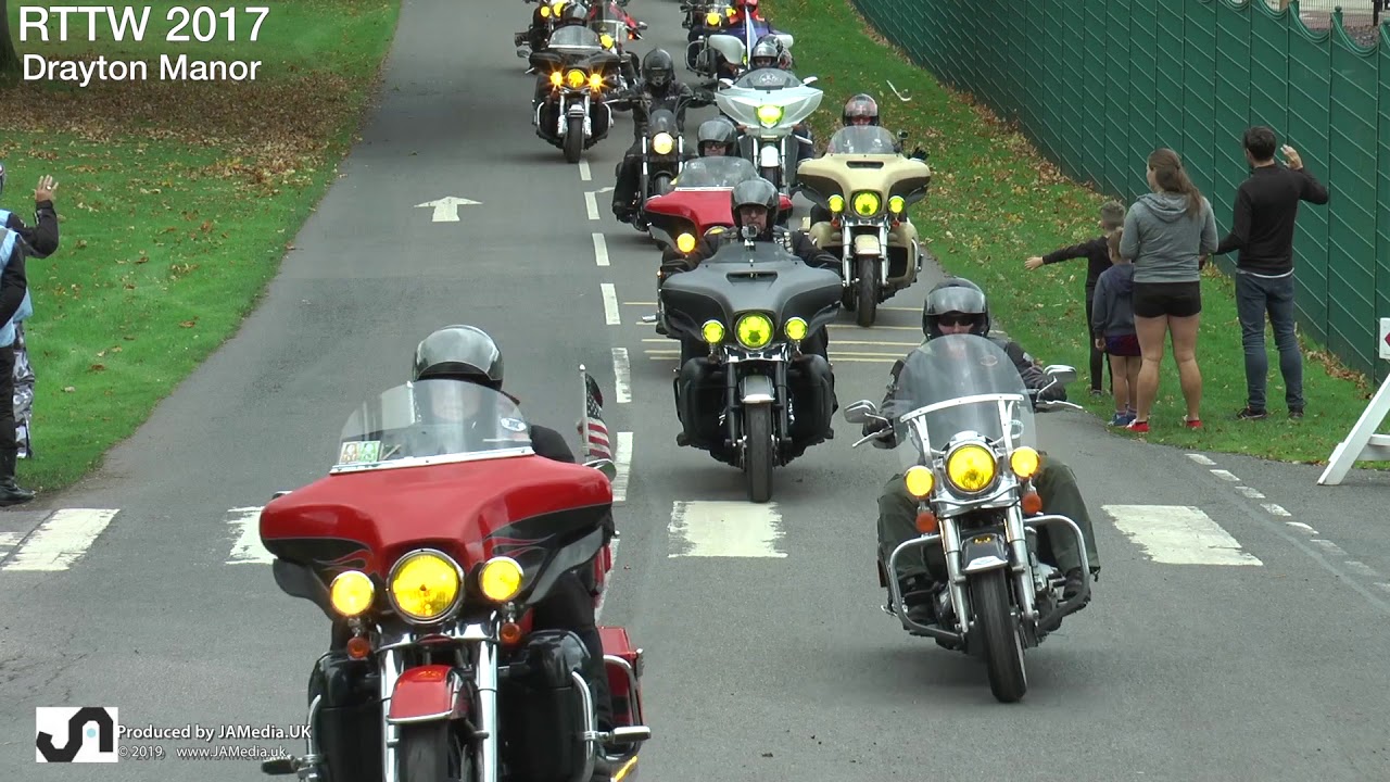 RTTW, Ride to The Wall 2017: Ride out From Drayton Manor - YouTube