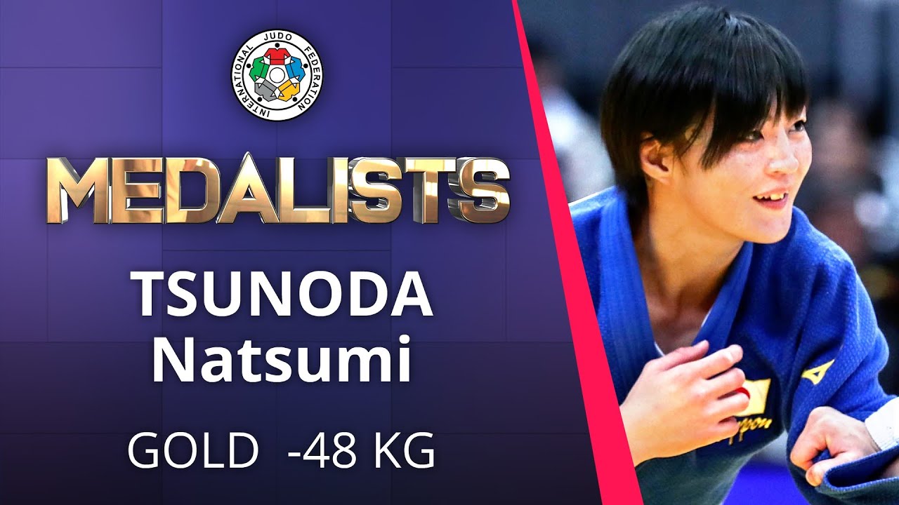 TSUNODA Natsumi Gold medal Judo World Judo Championships Seniors ...
