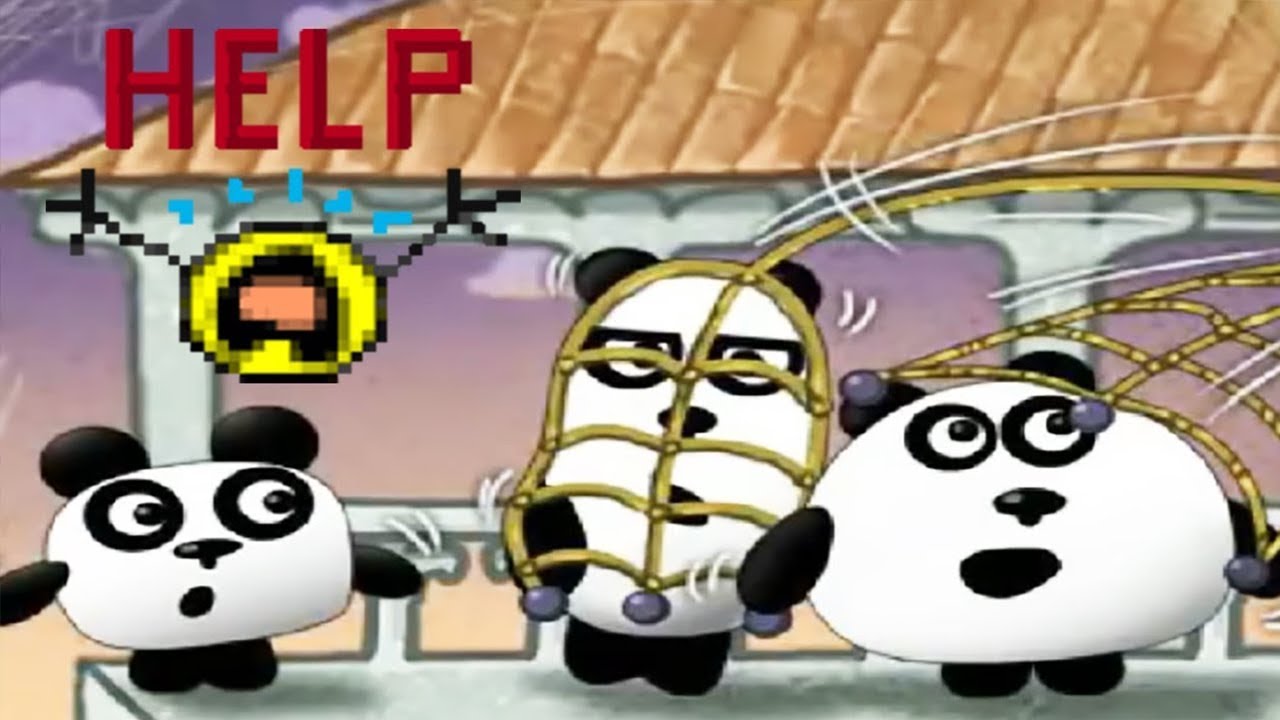New 3 Panda Story | Kids Play and Puzzles Rescue Game With Baby Pandas ...