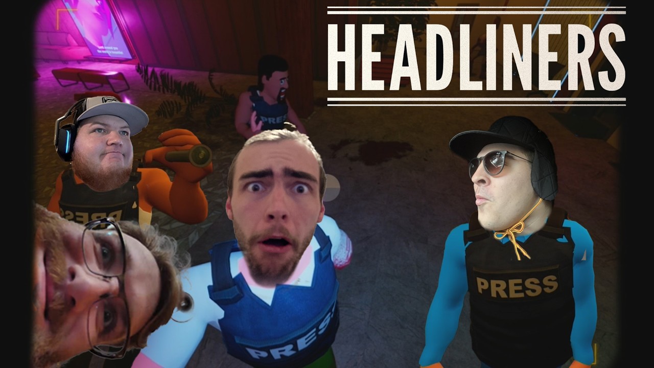 WE MADE HEADLINES! - The Headliners (Funny Moments) - YouTube