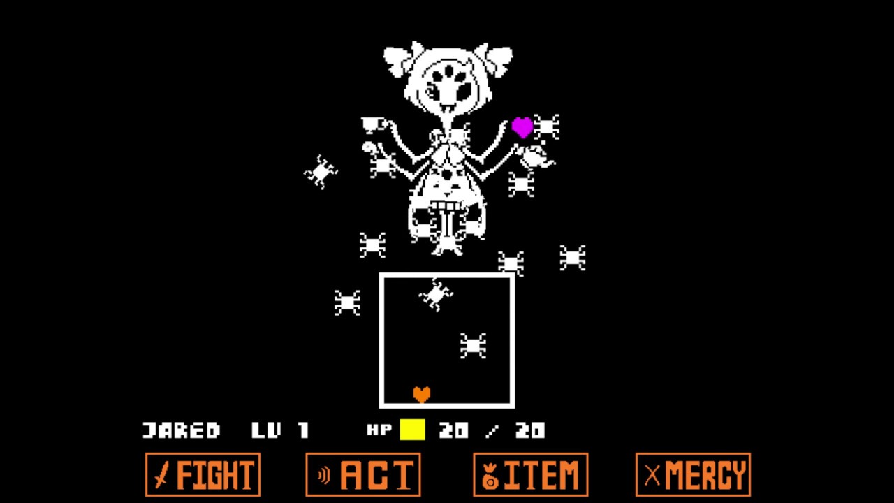 Unitale Hypnotale Muffet戦(Undertale fangame) - YouTube