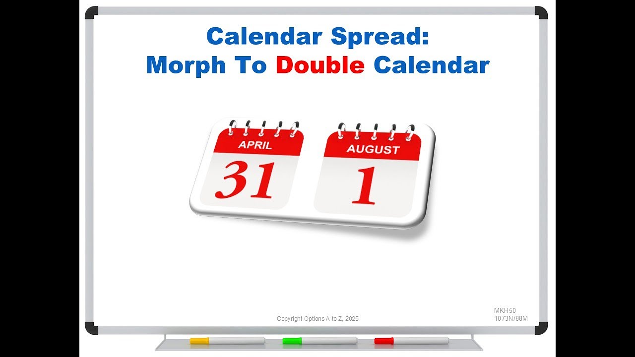 Calendar Spread: Morph To Double Calendar - YouTube