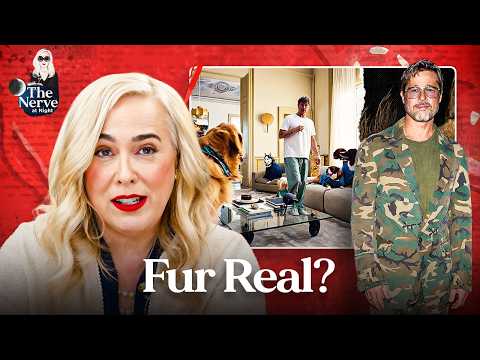 Brad Pitt “Camouflages” Himself as a Dog Lover in a Bid for Reputational Rehab