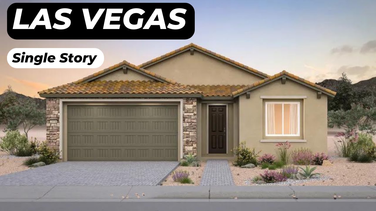 Single Story New Build Home For Sale In Las Vegas Nevada | North West ...