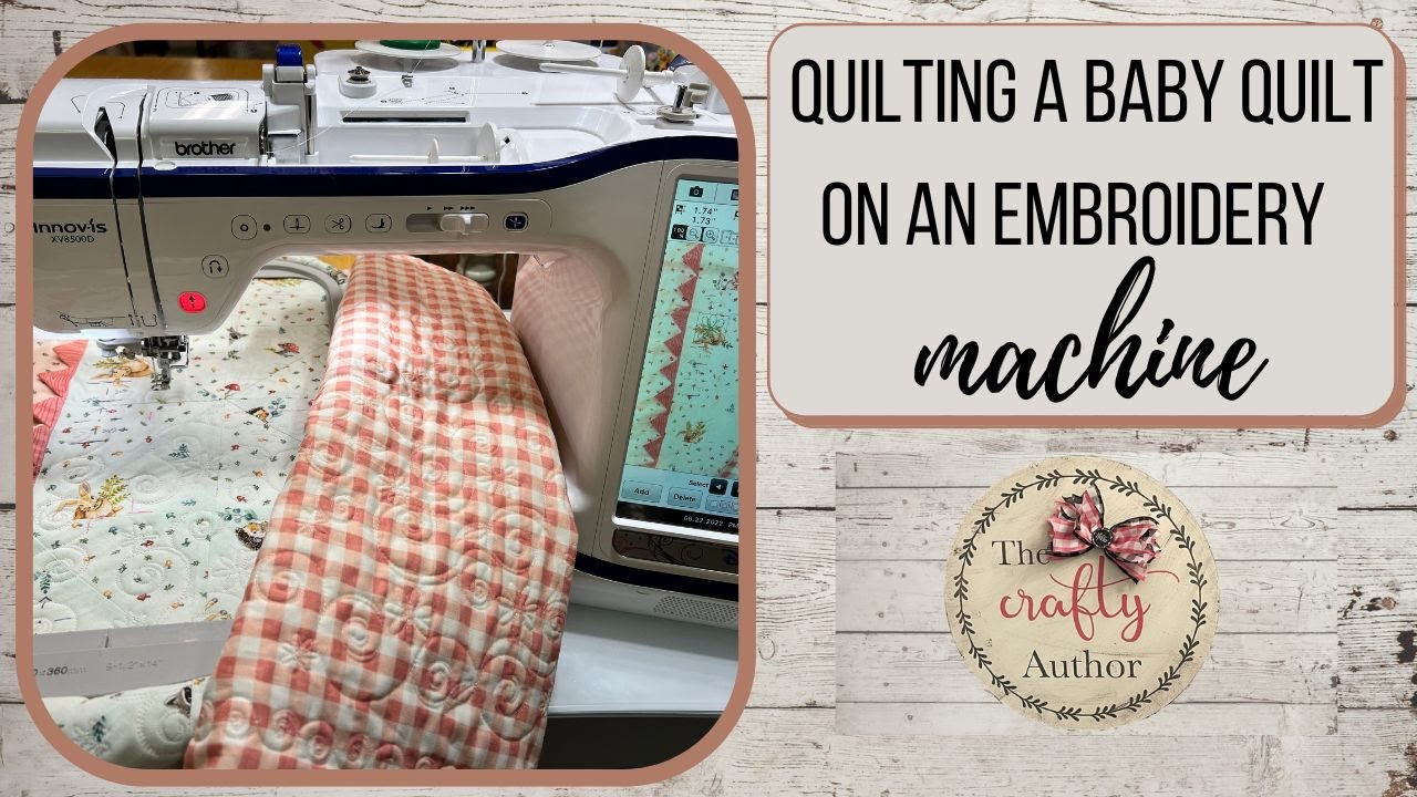 How to Quilt With Your Embroidery Machine - YouTube