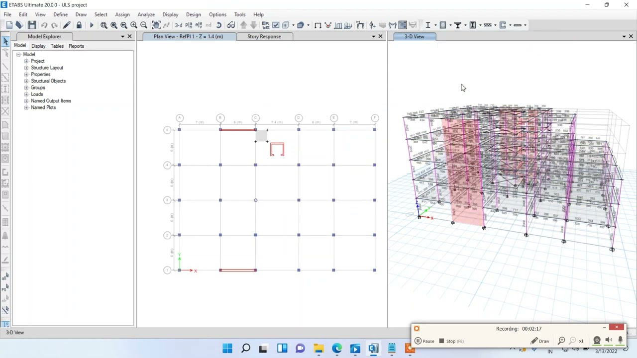 19. Concrete frame design - YouTube
