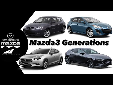 Mazda3 four generations of driving pleasure! - YouTube
