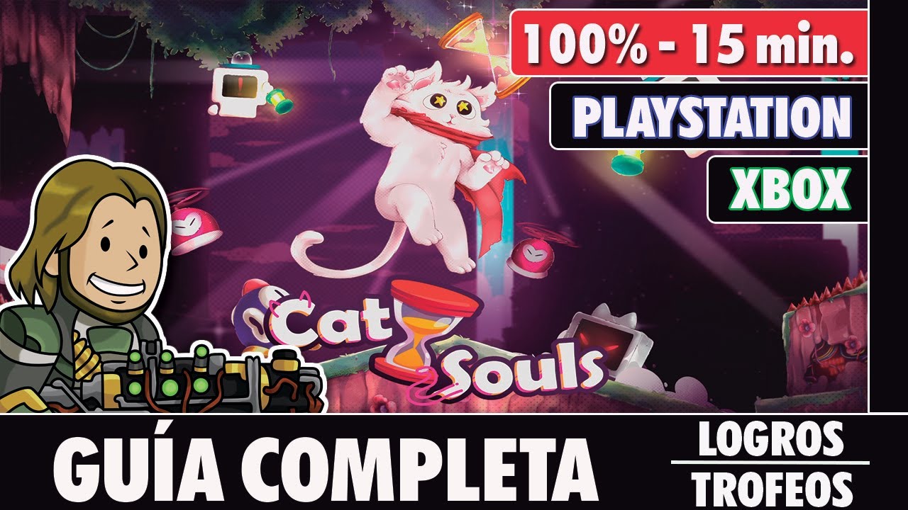 CAT SOULS - Guía completa [LOGROS/TROFEOS] - YouTube