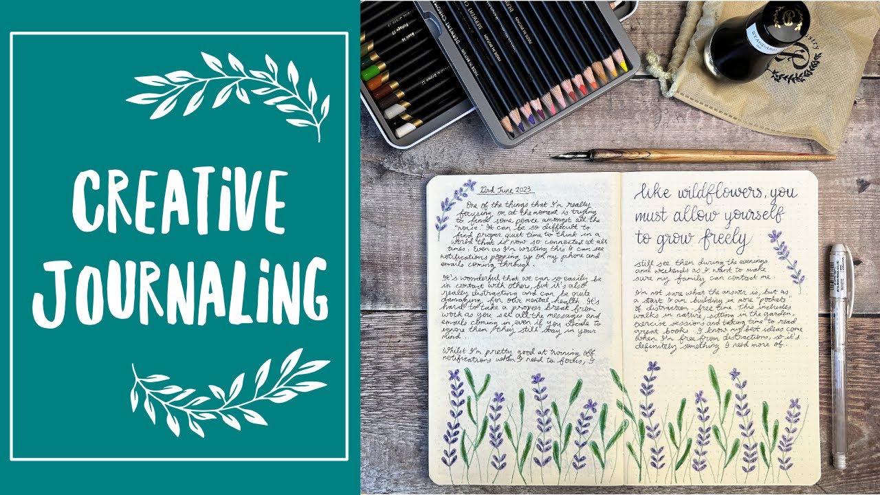 Creative Journaling with Helen Colebrook, Journal With Purpose - YouTube