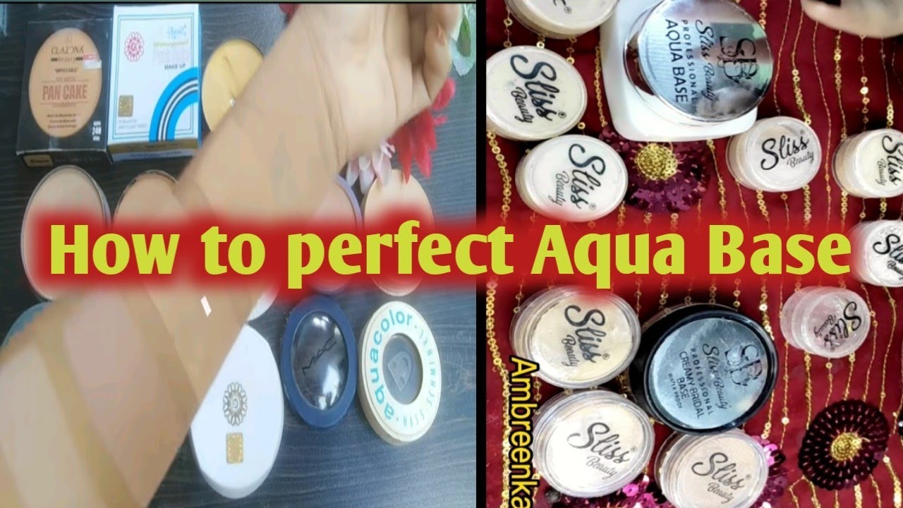 All Types Of Base Application //How To Apply Aqua Base//Parlour Secret ...