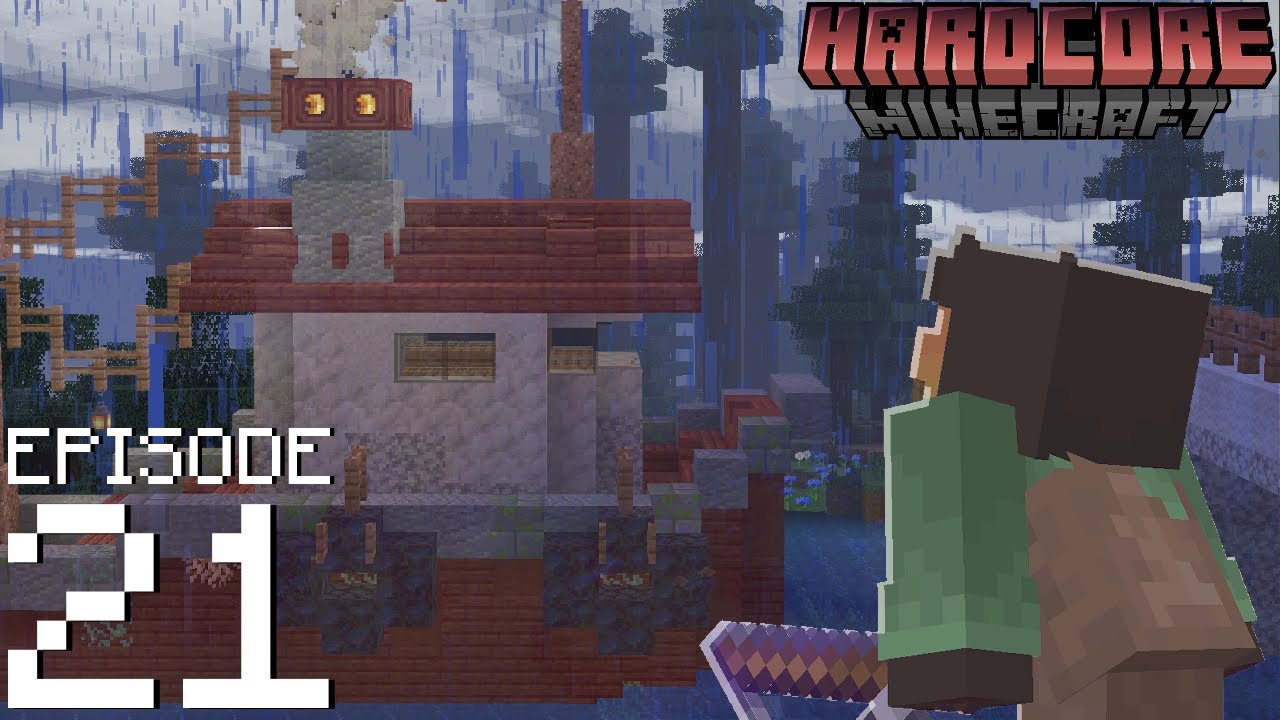 Minecraft Hardcore: Episode 21 - I BUILT A DREDGE BOAT! - YouTube