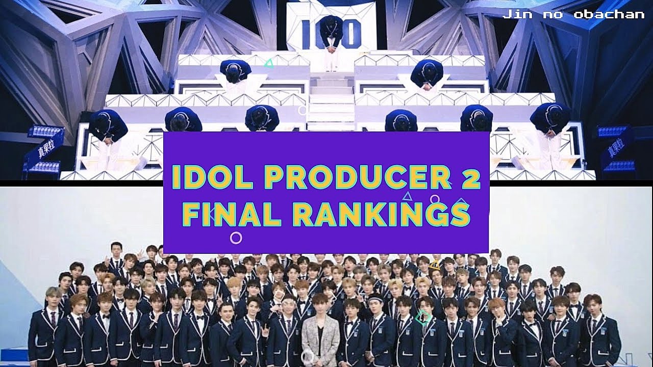 IDOL PRODUCER SEASON 2 FINAL RANKINGS (TOP 9 + GROUP's NAME REVEALED ...