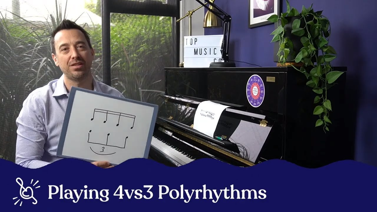 How to Play 4vs3 Polyrhythms on the Piano - YouTube