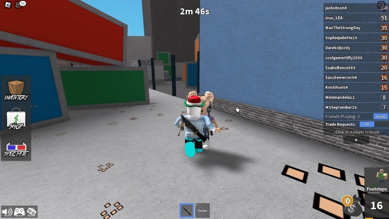 Roblox páros játék Murder Mystery 2. Egyszerre haltunk meg - YouTube
