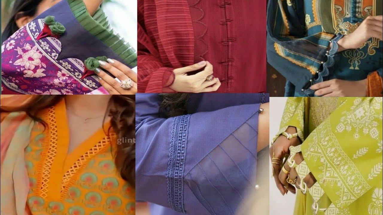 top sleeves and neck design |full bazu k new design | trendy neck ...