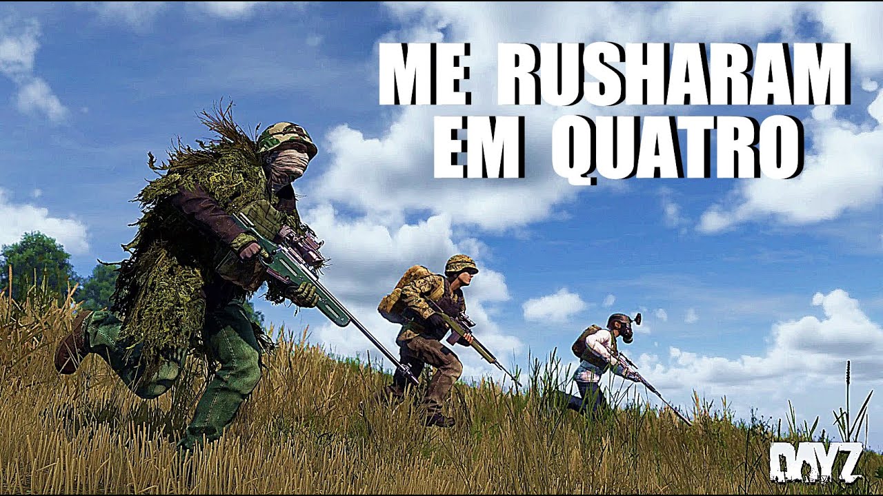 O QUARTETO ME RUSHOU NO L! DAYZ PS4 PS5 CONSOLE 1.25 att - YouTube