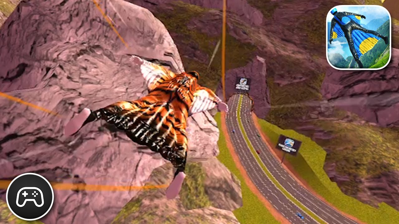 Base Jump Wing Suit Flying - Gameplay Walkthrough Part 8 - Game Levels ...