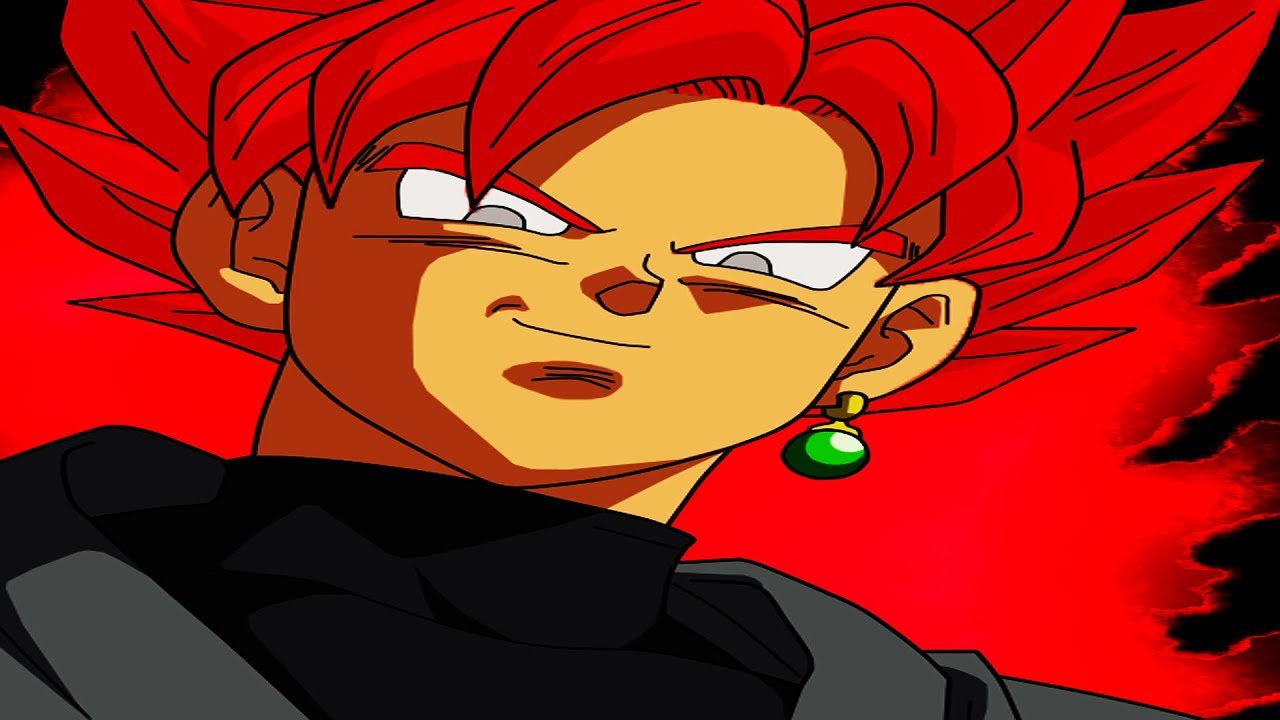 Goku Black Turns Super Saiyan Red For The First Time?! [RECOLOR] - YouTube