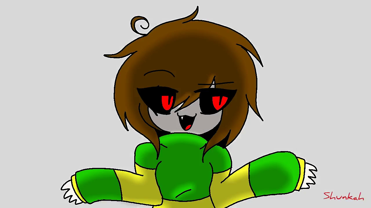 'Sans X Chara in a Nutshell' ~{Undertale Humanized Version} - YouTube