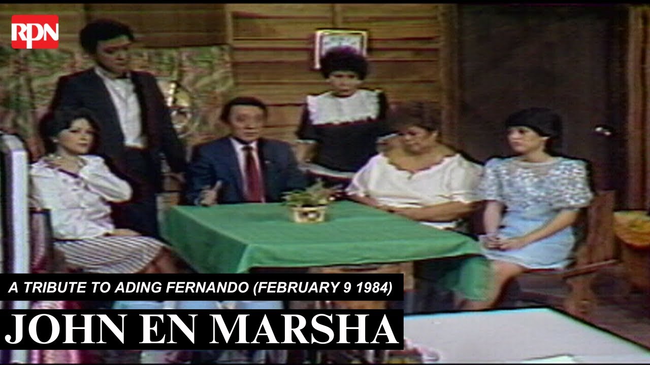 PREVIEW | John en Marsha - A Tribute to Ading Fernando (February 9 1984 ...