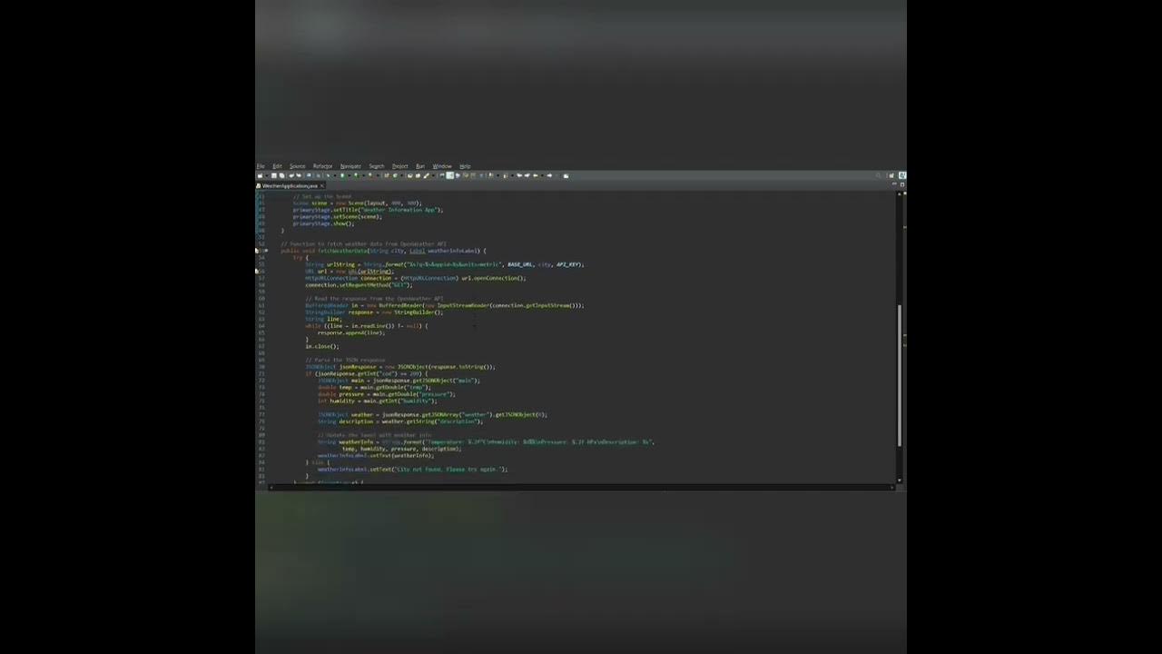 Weather Information Application (using Open weather API) - YouTube
