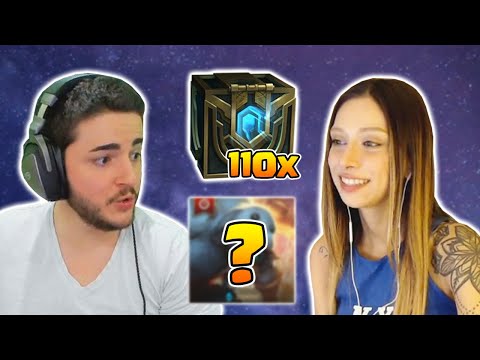 KİMSEDE OLMAYAN KOSTÜMÜ AÇTIM! | 110X HEXTECH SANDIĞI AÇILIMI | LoL