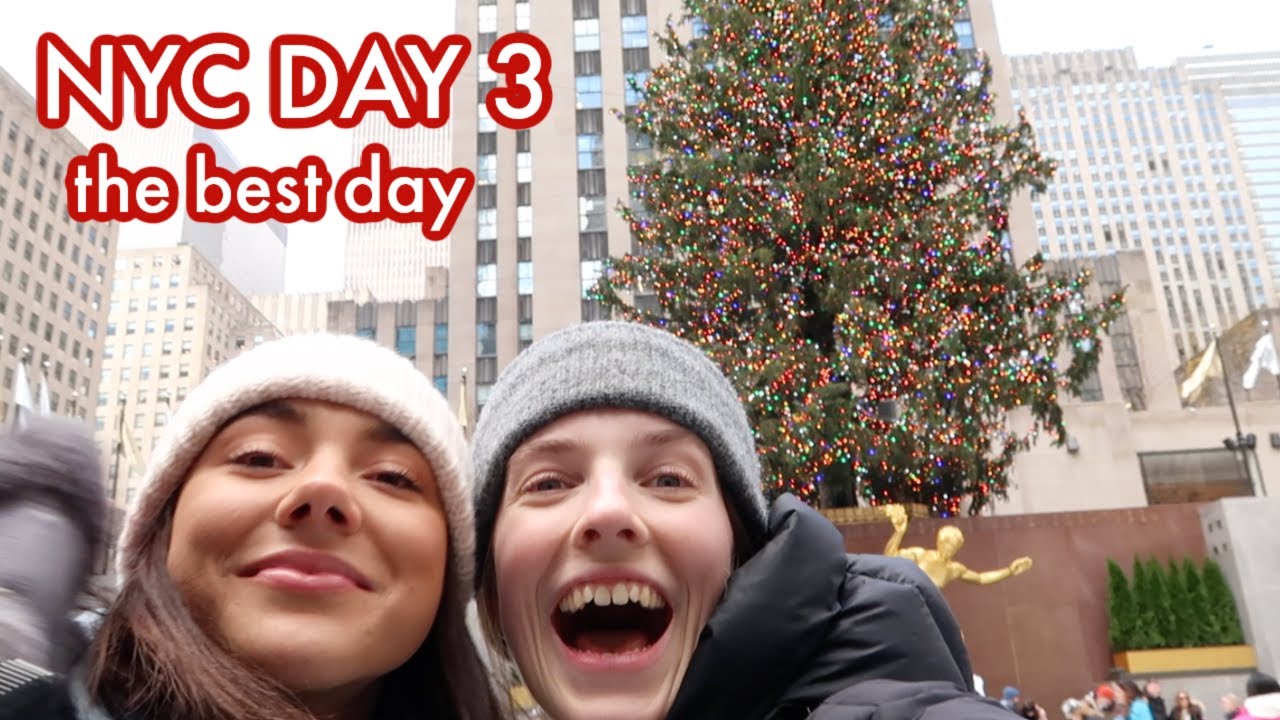 Ice skating, Katz Deli and cheeky purchases #vlogmasday5 - YouTube