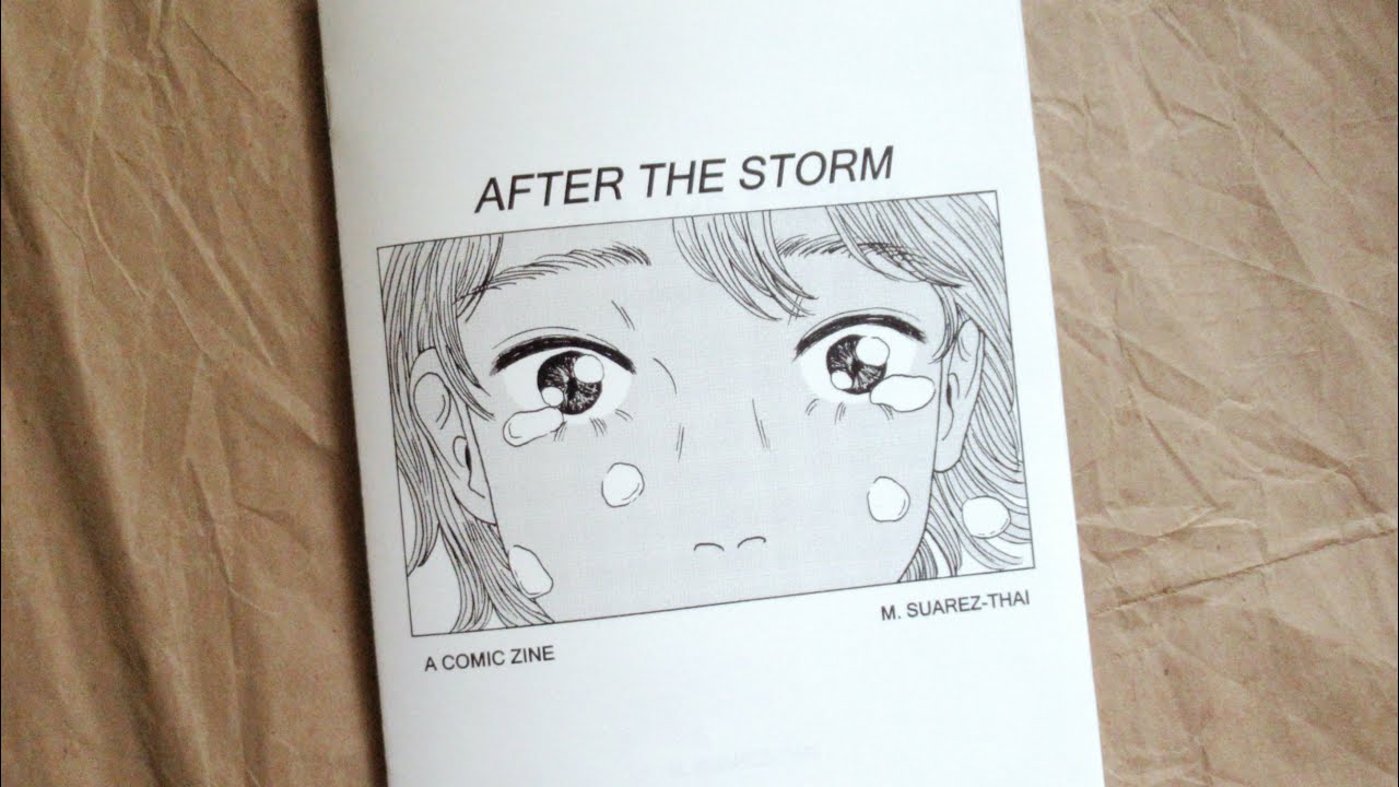 AFTER THE STORM - comic zine flip through - YouTube