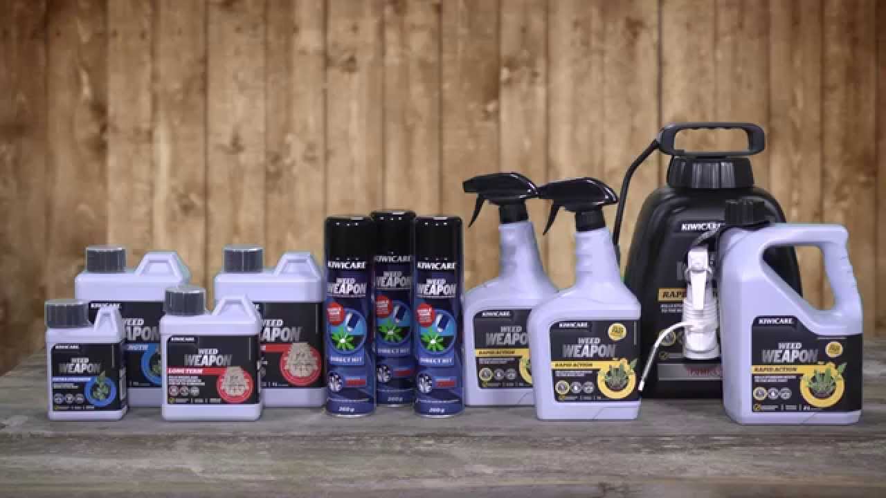 Kiwicare - Weed Weapon Weed Killer with Saflufenacil - YouTube