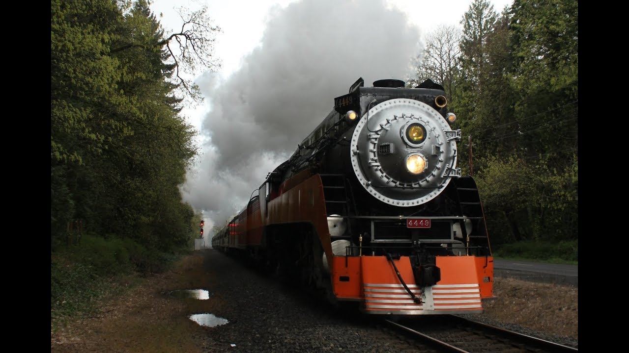SP 4449 Through The Gorge (April 2018) - YouTube