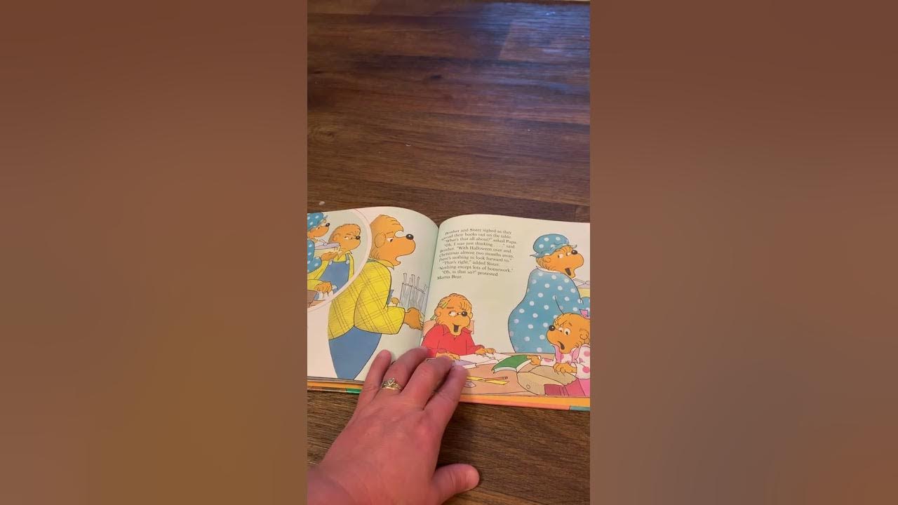 Reading the book! The Berenstain Bears and the Prize Pumpkin! - YouTube
