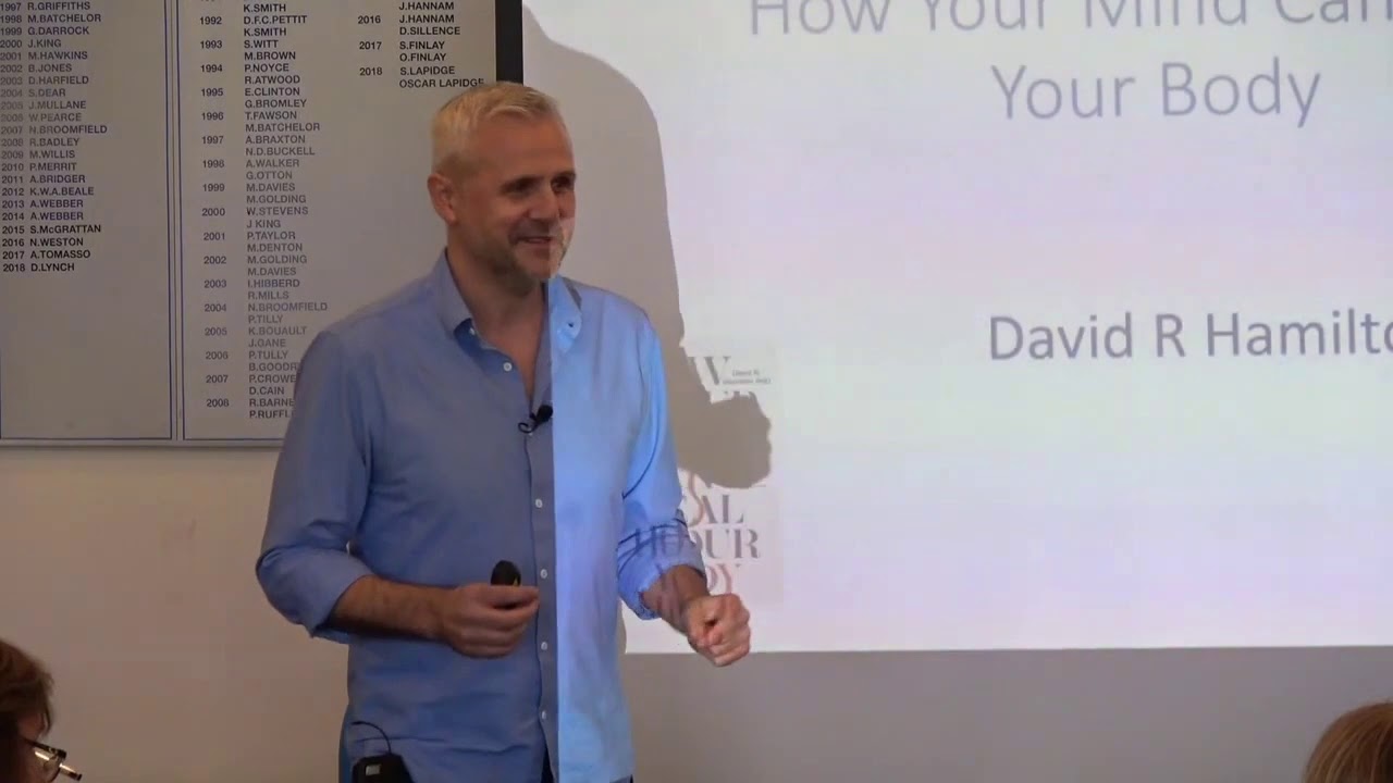 Feedback from Dr David Hamilton - YouTube