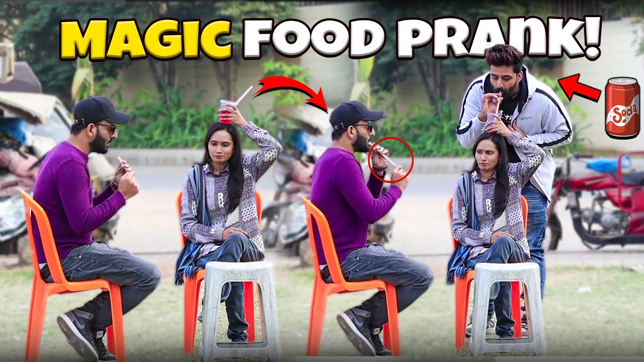 Magic FooD Prank | Prank In Pakistan | Humanitarians Mini - YouTube