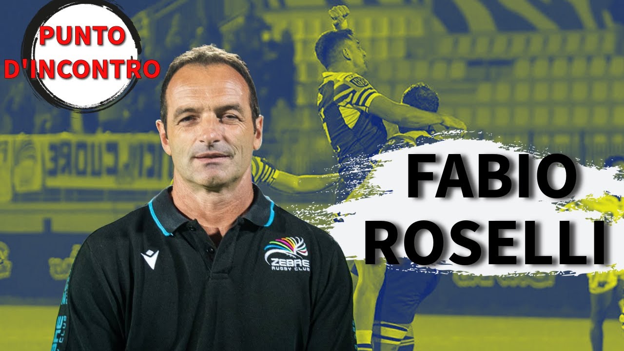 FABIO ROSELLI, allenatore delle ZEBRE PARMA a PUNTO D'INCONTRO - YouTube