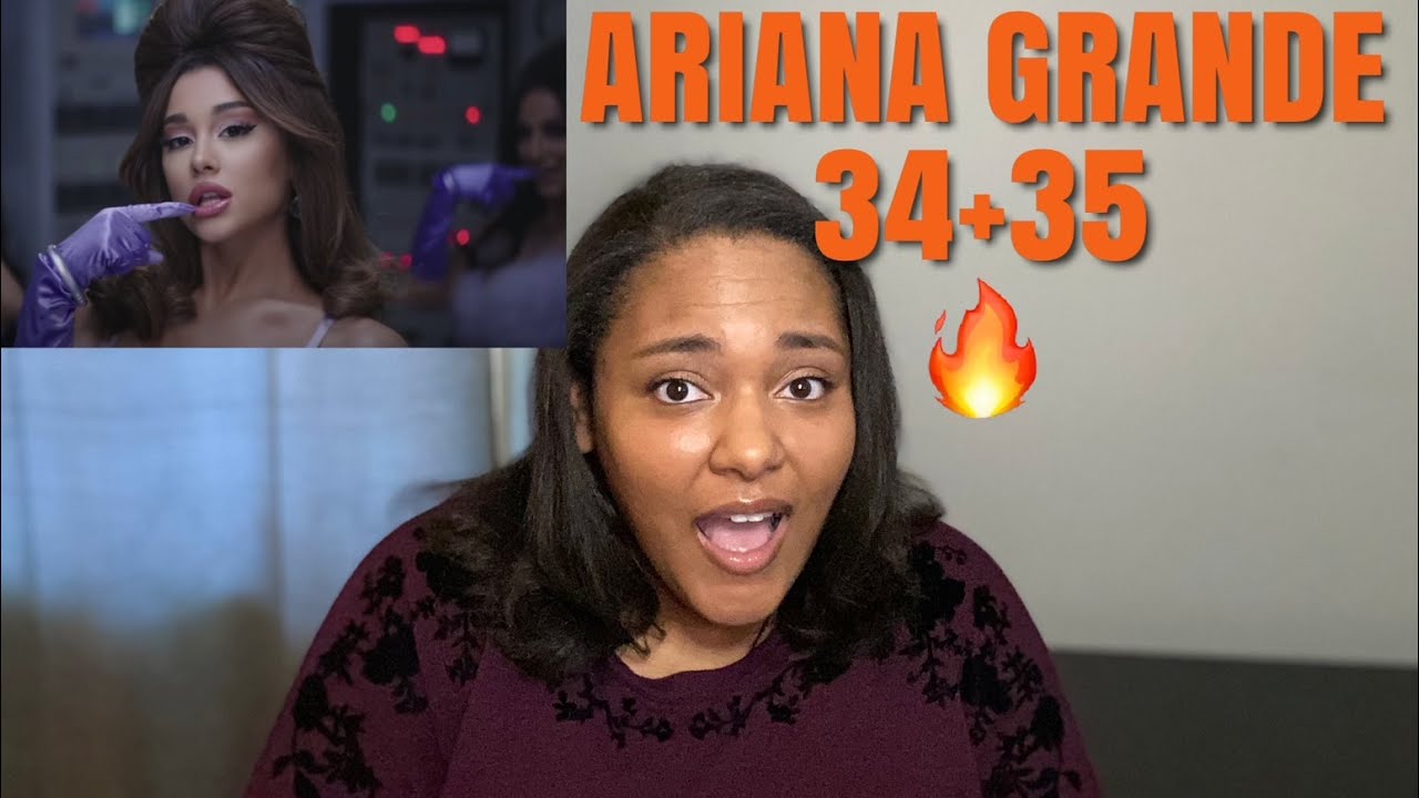 Ariana Grande - 34+35 (Official Video) REACTION - YouTube