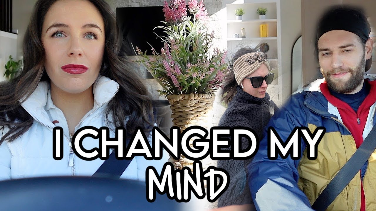 VLOG: soooo I changed my mind (+ I have a problem...) - YouTube