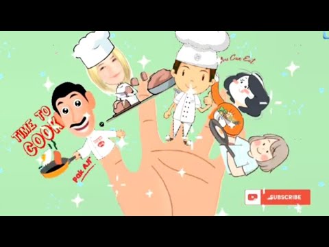 Chef Finger Family | Finger Family Song | Nursery Rhymes & Kids Songs ...