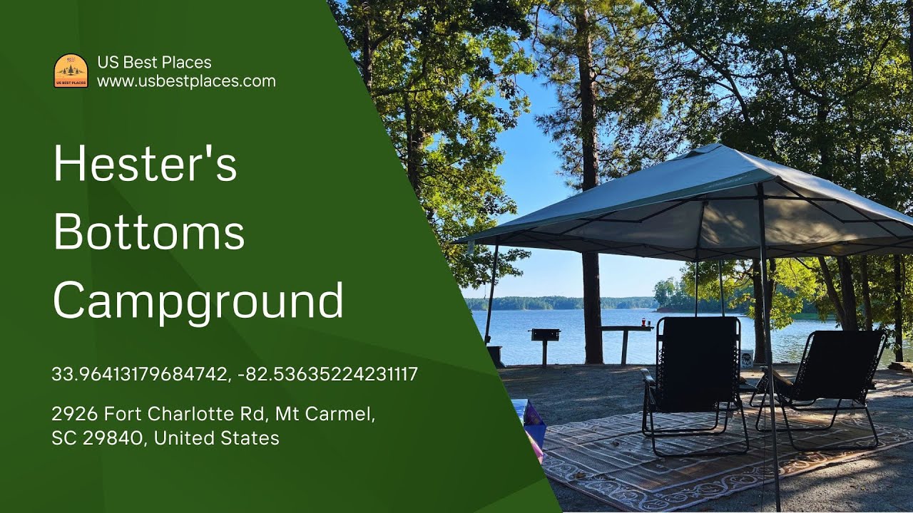 Discover Hester’s Bottom Campground on Strom Thurmond Lake: Camping ...