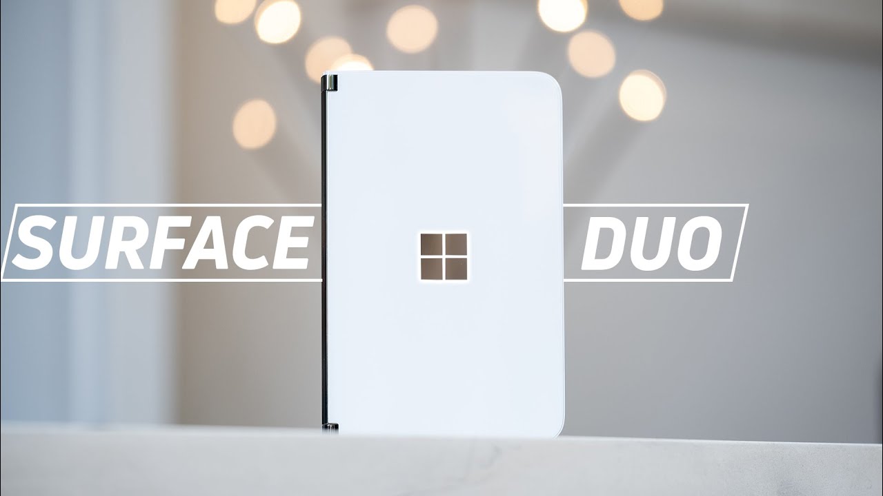 Microsoft Surface Duo quick unboxing and hardware impressions! - YouTube