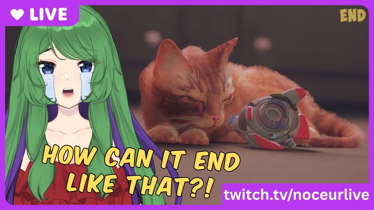 THE ENDNG OF STRAY IS SO SAD!!! WTF + some stardew to recover ...