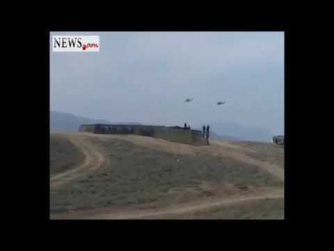 Ağdamda erməni helkopterinin vurulması...